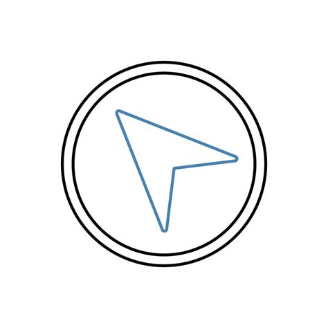 Navigation Concept Line Icon Simple Element Illustration Navigation Concept Outline Symbol