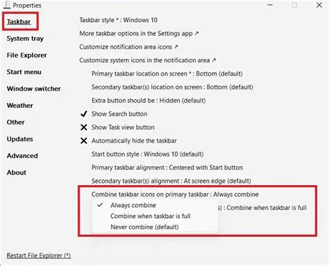 Ungroup WiFi Sound And Battery Taskbar Icons In Windows 11