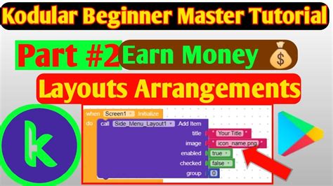 2 Beginner Layoutsarrangements In Kodular Types Of Layouts Tutorial Hindi For Youtube