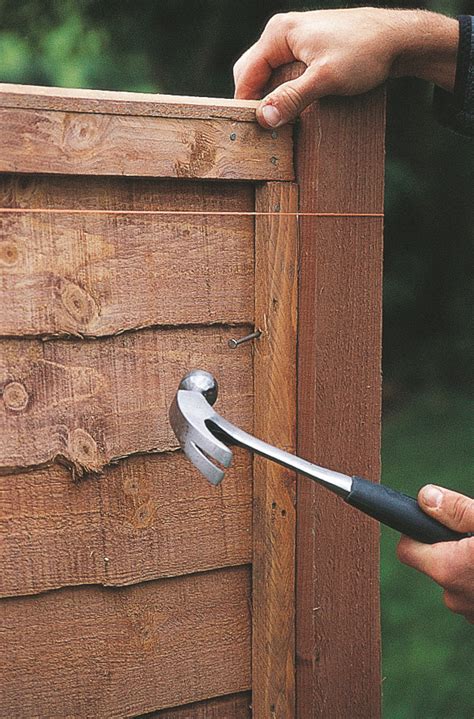 How To Install Fence Panels And Replace Any That Are Damaged Gardeningetc