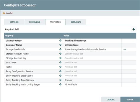 Integration Of Azure Blobs With Apache Nifi Stack Overflow