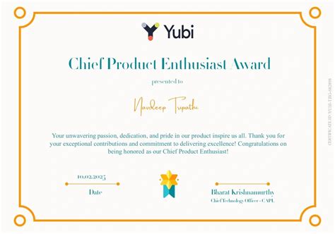 Recognition Excellence Innovation Leadership Productenthusiast
