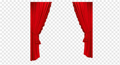 빨간 커튼 그림 극장 커튼 및 무대 커튼 극장 리본 리본 인테리어 디자인 직물 Png Pngwing