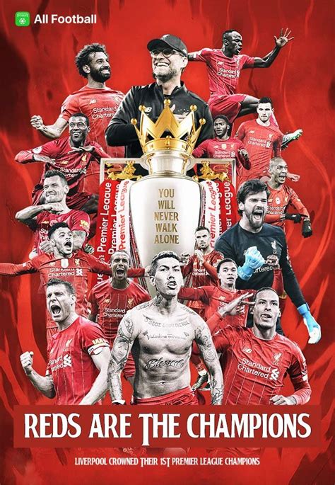 Liverpool Premier League Champions 2020 Wallpapers Wallpaper Cave