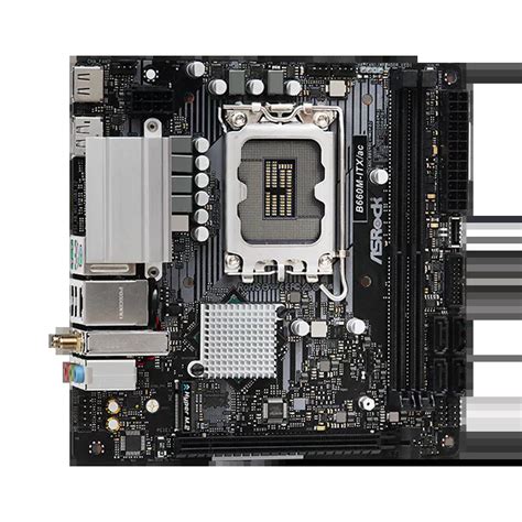 Asrock B660M ITX Ac LGA 1700 Mini ITX Intel Motherboard Bermor Techzone