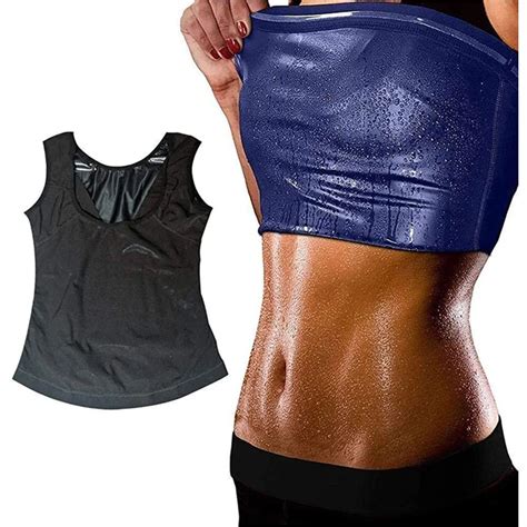 Men Neoprene Sweat Sauna Vest Body Shapers Vest Waist Trainer Slimming