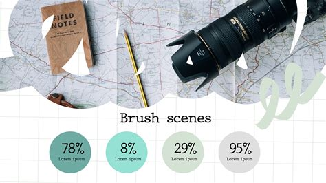 brush scenes envato elements on behance