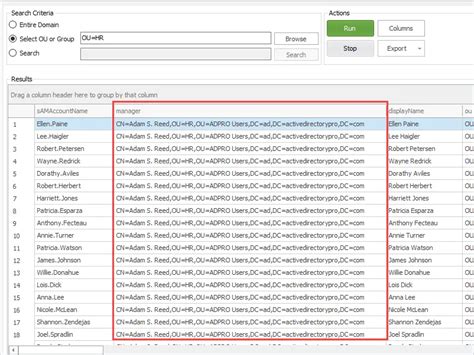 Update Manager Attribute In Active Directory Active Directory Pro