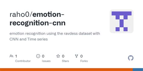 Github Raho0emotion Recognition Cnn Emotion Recognition Using The