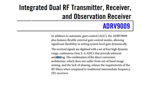ADRV9009 Anti Aliasing Filter Not Working Q A Design Support ADRV9008 1 ADRV9008 2 ADRV9009