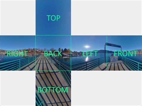 How To Convert A Panoramic Picture To Cubemap Tiles With JavaScript