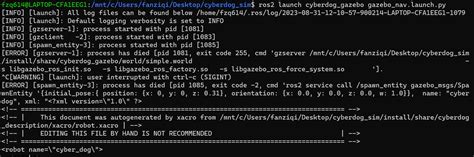 仿真无法运行 Issue MiRoboticsLab cyberdog simulator GitHub