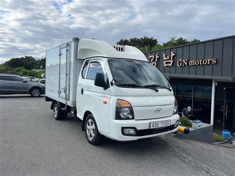 포터2 1톤 냉동탑 싱글컴프