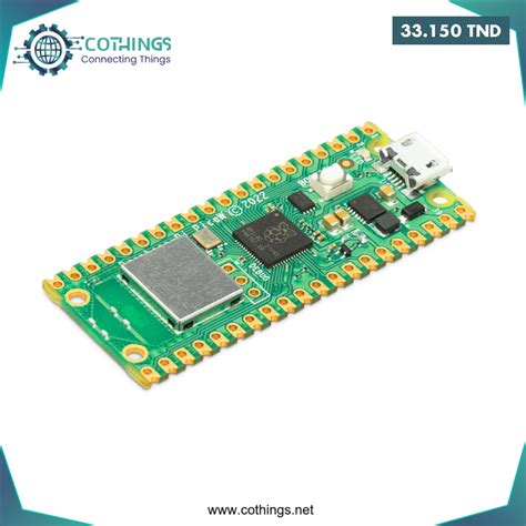 Raspberry Pi Pico W Microcontroller Development Board Avec Wifi