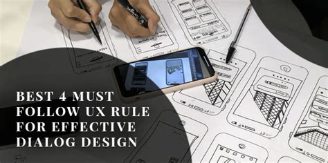 Best 4 Must Follow Ux Rule For Effective Dialog Design Best 4 Must Follow Ux Rule For Effective Dialog Design