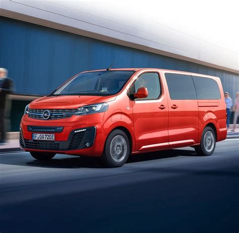 Opel Zafira E Life The First All Electric MPV