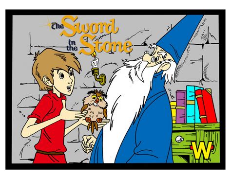 Merlin Wart From Disneys The Sword In The Stone By Donandron On Deviantart