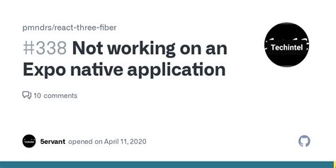 Not Working On An Expo Native Application Issue 338 Pmndrs React
