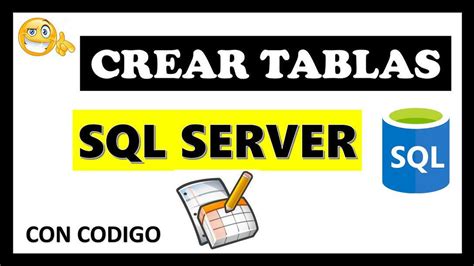 Crear TABLAS En SQL Server Con Y Sin CODIGO