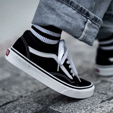 Vans Old Skool Classic Black White Th