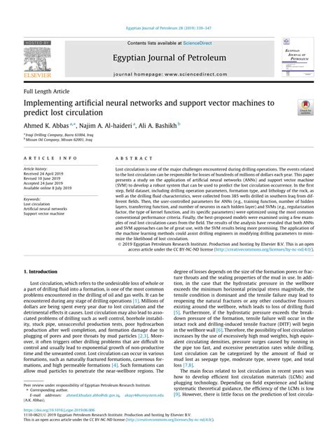 pdf implementing artificial neural networks and support vector