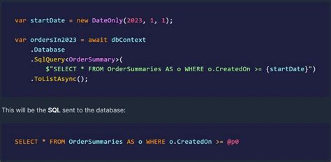 How Can You Run Sql Queries With Ef Core In Ef8 You Can Query Unmapped Milan Jovanović 31