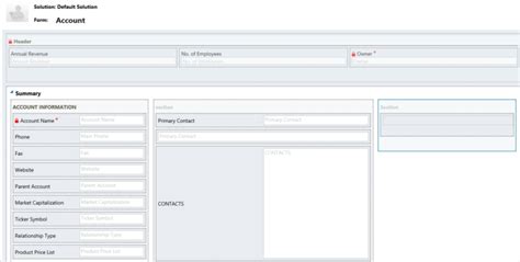 Modifying A Dynamics 365 Form Section Layout Carl De Souza