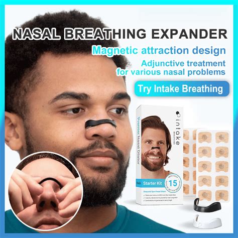 Magnetic Nose Strips Intake Breathing Anti Snoring Nose Clip Nasal