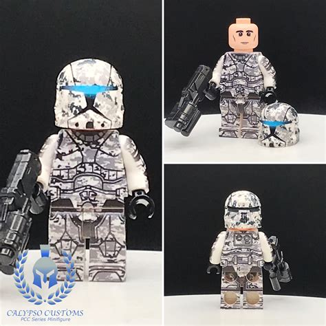 Calypso Customs Camo Clone Commando Custom Printed Pcc Series Minifigure