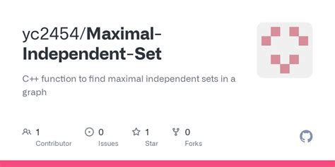 github yc2454 maximal independent set c function to find maximal
