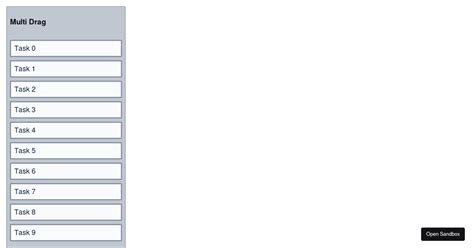 Yogesh Multi Drag Drop Codesandbox