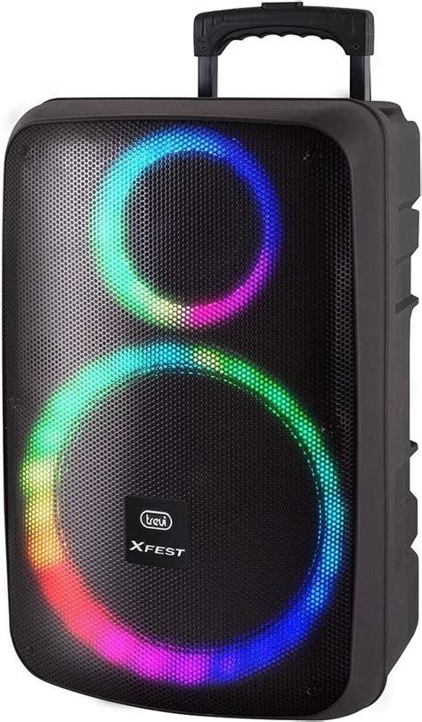 Głośnik przenośny bluetooth karaoke Trevi XF1250 KB 90W Sklep Opinie Cena w Allegro