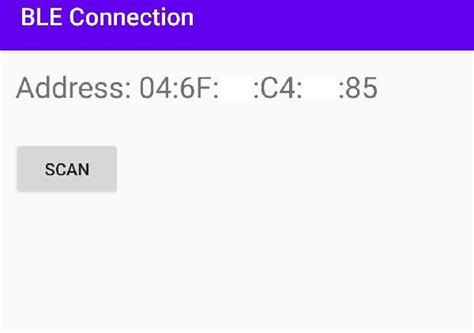 Bugworkshop Android Studio Ble