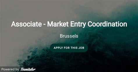 Julia Staunig On Linkedin Associate Market Entry Coordination