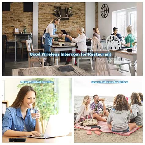 Hosmart Wireless Audio Intercom System [ 1 Awseome Security Provider ]