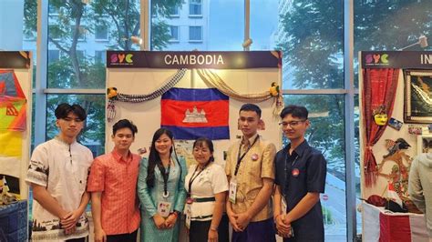 កម្មវិធីពិព័រណ៍យុវជនអាស៊ាន ២០២៣ នៅសិង្ហបុរី ត្រូវបានបិទបញ្ចប់ សុីសុីថាមស៍