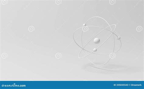 Atomic Structure Consisting Of Protons Neutrons And Electronsscientific Of Atom3d Rendering Atomic Structure Consisting Of Protons Neutrons And Electronsscientific Of Atom3d Rendering