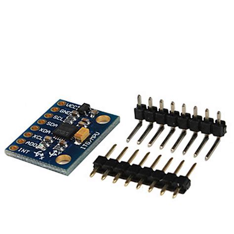 Mpu 6050 3 Axis Accelerometer And 3 Axis Gyro I2c Module 33v 5v Minsegcom