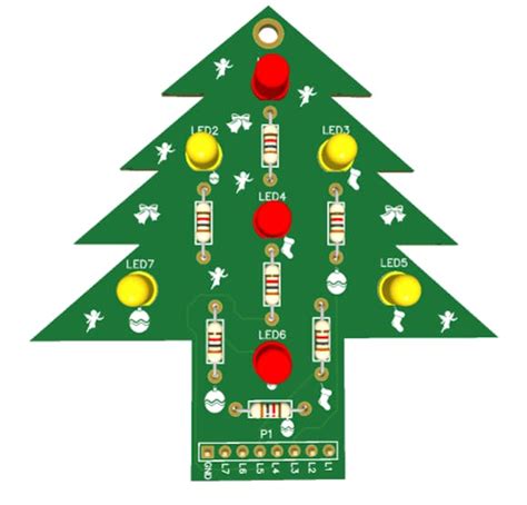 Tree And Saint Claus Arduino Chstimas Project Details