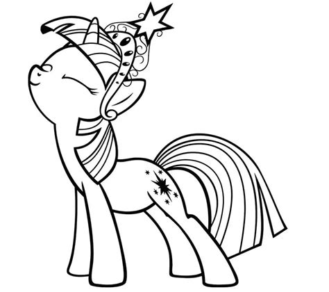 Twilight Sparkle Coloring Page