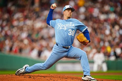 Ryan Bergert Makes Royals Pitching Debut At Fenway Park Vs Red Sox