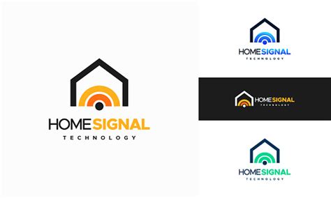 홈 신호 하우스 로고 디자인 개념 벡터 와이파이 기술 인터넷 네트워크 라우터 로고 디자인 개념에 대한 스톡 벡터 아트 및 기타 이미지 개념 개념과 주제 개발 Istock