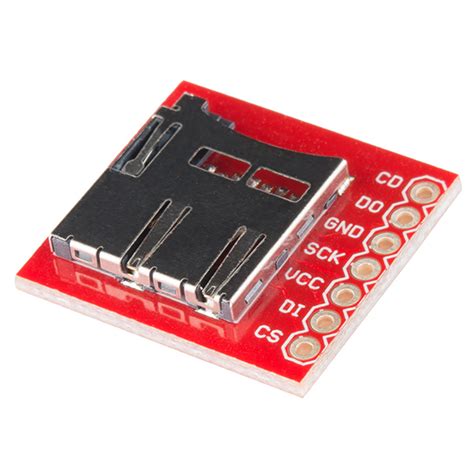 GitHub Sparkfun MicroSD Transflash Breakout SparkFun MicroSD