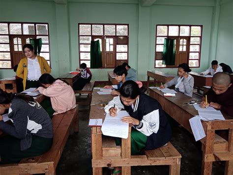 မက်မန်းမြို့ အခြေခံပညာအထက်တန်းကျောင်းတွင် သင်္ချာစွမ်းရည်ပြိုင်ပွဲ ကျင