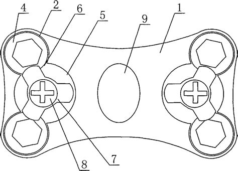 rotation and anti regression anterior cervical internal fixation device