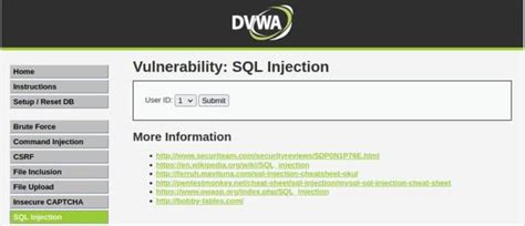 Hack With Sql Injection Attacks Dvwa Medium Security Stackzero