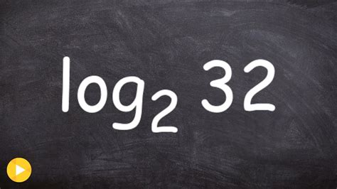 evaluate a logarithm without a calculator with base 2 youtube