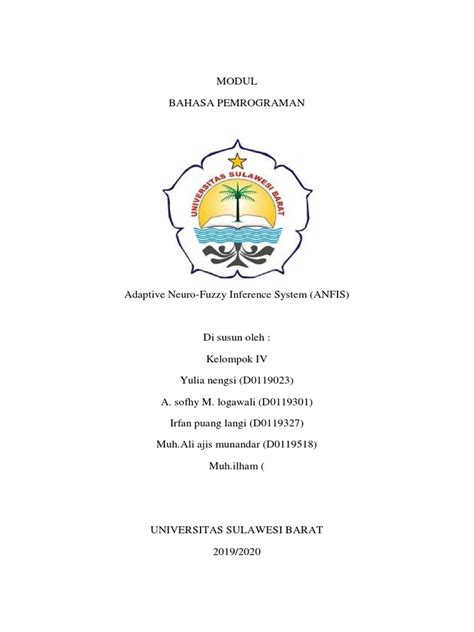 Modul Bahasa Pemrograman Pdf