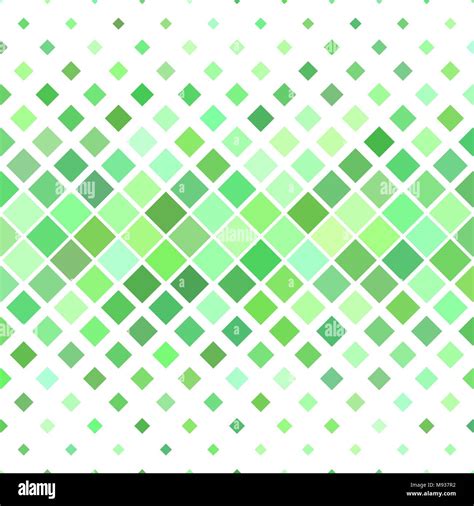Green Abstract Square Pattern Background Vector Illustration From