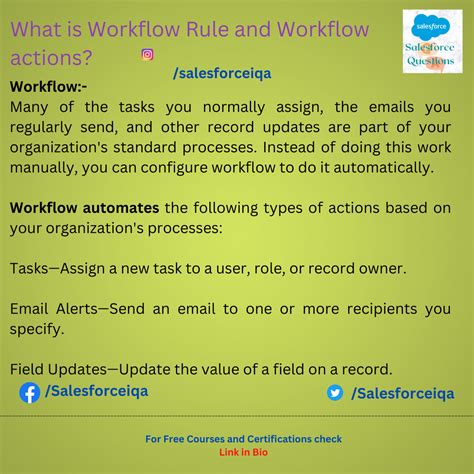 What Is Workflow Rule And Workflow Actions